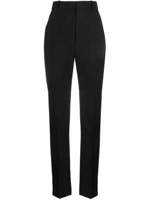 Alexander McQueen High-waisted Tailored Wool Trousers