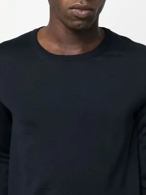 BOSS Crew Neck Pullover Sweater - Blue