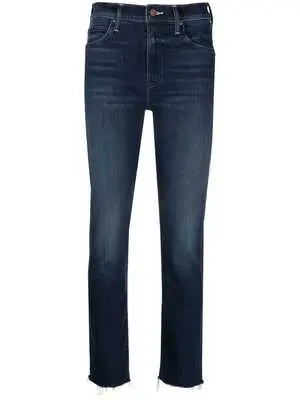 MOTHER Raw-cut Skinny Jeans