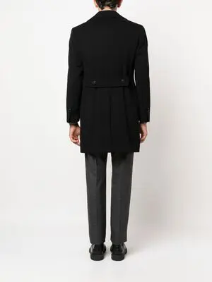 Tagliatore Double-breasted Virgin Wool-cashmere Coat