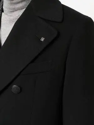 Tagliatore Double-breasted Virgin Wool-cashmere Coat