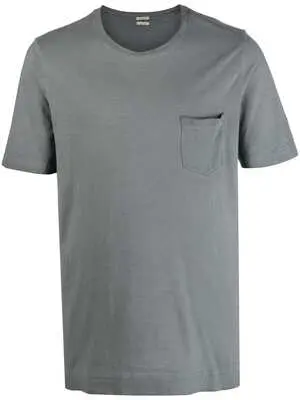 Massimo Alba Chest Patch-pocket Detail T-shirt