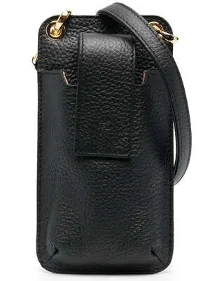 Eleventy Leather Mobile Phone Bag