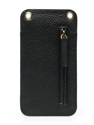 Eleventy Leather Mobile Phone Bag