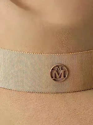 MAISON MICHEL Virginie Fedora - Neutrals