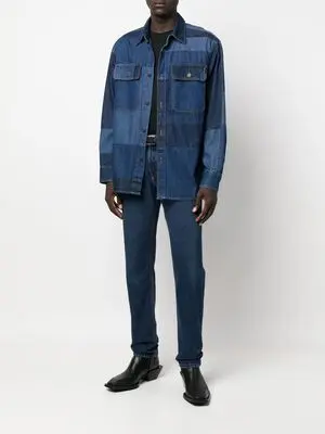DIESEL® 1995 D-sark 007e6 Straight-leg Jeans - Blue