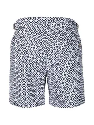 Orlebar Brown Patterned-jacquard Beach Shorts