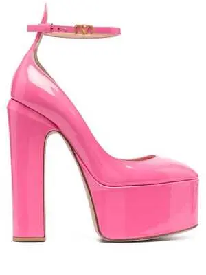 Valentino Garavani Tan-go 155mm Platform Pumps - Pink