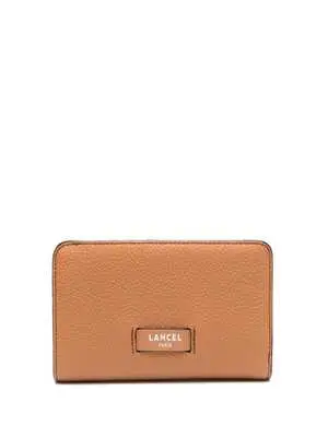 LANCEL Zip Compact Wallet - Neutrals