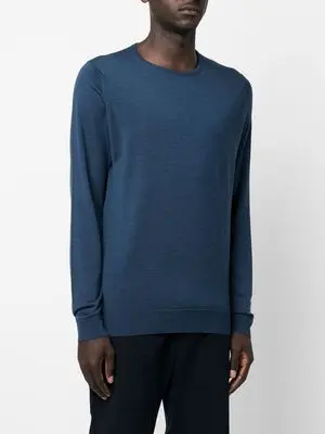 John Smedley Fine-knit Jumper - Blue