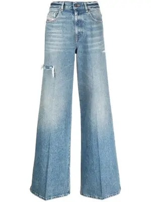 DIESEL® 1978 D-akemi 09d97 Bootcut Jeans - Blue