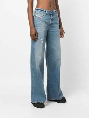 DIESEL® 1978 D-akemi 09d97 Bootcut Jeans - Blue