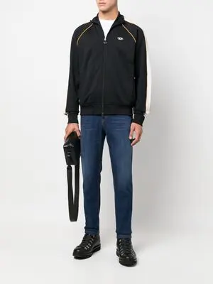 DIESEL® Logo Patch Zipped Jacket
