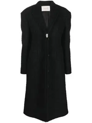 1017 Alyx 9sm Bouclé Coat With Hardware Detail