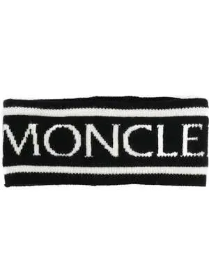 Moncler Logo Intarsia-knit Headband