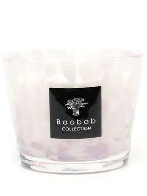 BAOBAB COLLECTION Pearls Candle - White