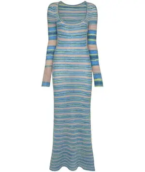 Jacquemus - Striped Knit Maxi Dress