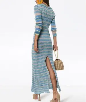 Jacquemus - Striped Knit Maxi Dress