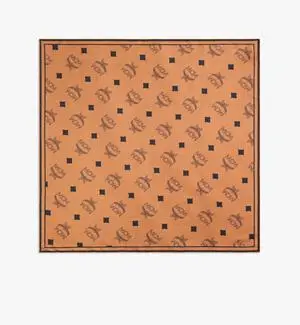 Mcm Monogram Print Bandana Scarf