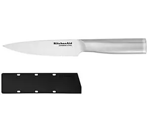 KITCHENAID 5.5' Stainless Steel Serrated Utilit Y Knife - Silver
