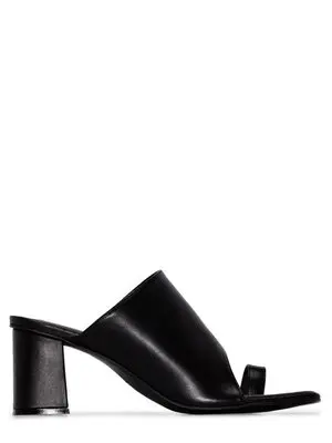 OSOI Square-toe Toe-strap Mules