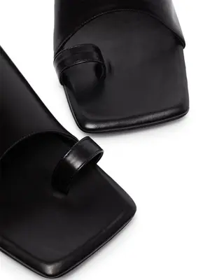 OSOI Square-toe Toe-strap Mules