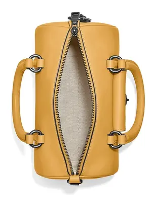 COACH Leather Barrel Bag
