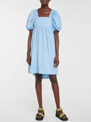 Cecilie Bahnsen Tilde Faille Minidress