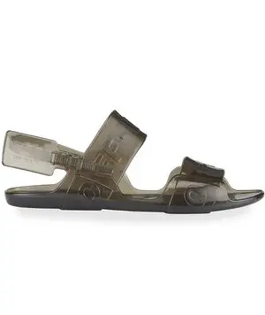 Off-White - Jelly Logo Slingback Sandals