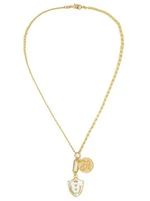 FOUNDRAE Wholeness + Per Aspera Ad Astra Necklace