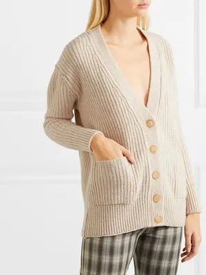 &daughter Kira Ribbed Wool Cardigan