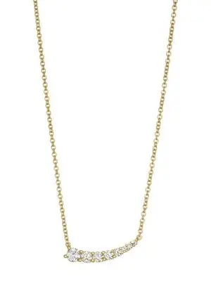 ANITA KO 18K Gold & Diamond Graduated Necklace - One-color