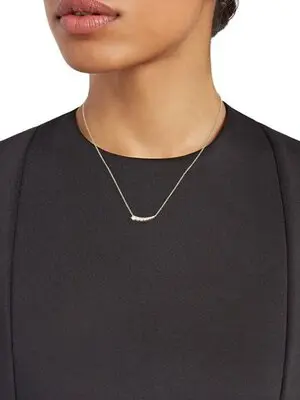 ANITA KO 18k Gold & Diamond Graduated Necklace