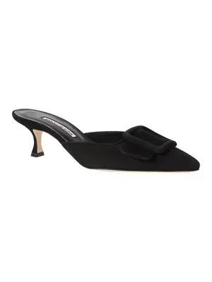 Manolo Blahnik Maysale 50mm Mules