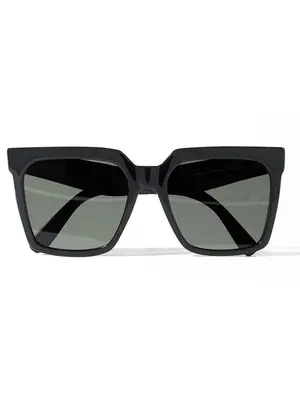 Celine Oversized Square-fram Acetate Sunglasses