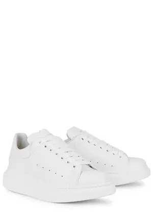 Alexander McQueen - Alexander McQueen Oversized Leather Sneakers
