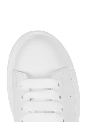 Alexander McQueen - Alexander McQueen Oversized Leather Sneakers