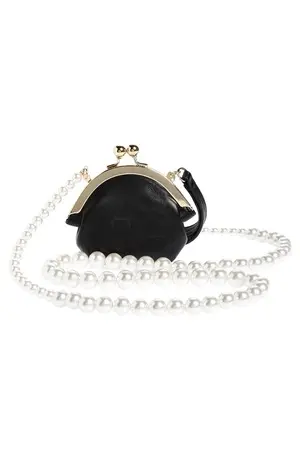 Simone Rocha Leather Crossbody Coin Purse