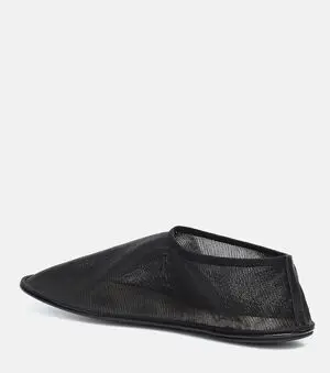 THE ROW Sock Ballet Flats - Black