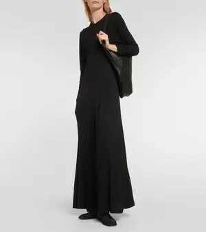 THE ROW Sock Ballet Flats - Black