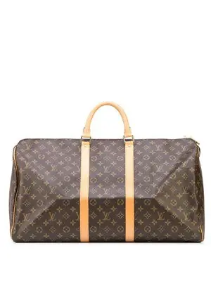 LOUIS VUITTON Pre-owned Monogram Keepall 55 Travel Bag