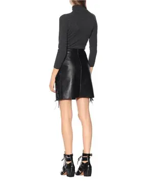 Stella McCartney - Faux Leather Miniskirt