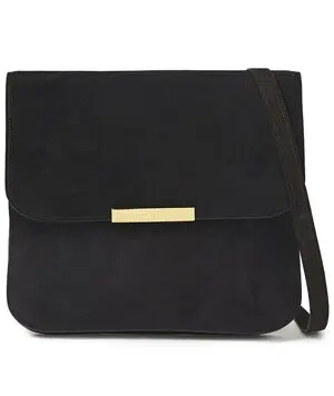 Victoria Beckham Eva Suede Shoulder Bag