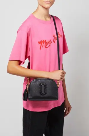 Marc Jacobs The Shutter Leather Crossbody Bag