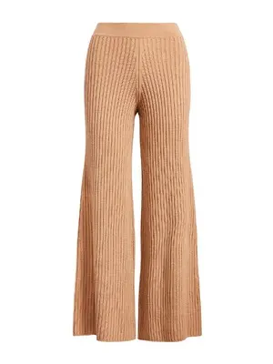 Rlx Ralph Lauren Merino Wool Wide-leg Sweater Pant
