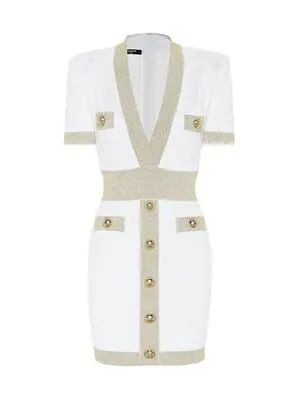 BALMAIN X MYTHERESA - Exclusive To Mytheresa – Knit Bodycon Minidress