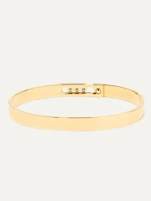 Messika Move Noa 18-karat Gold Diamond Bangle