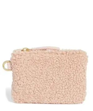 PRIMECUT Genuine Shearling Coin Pouch