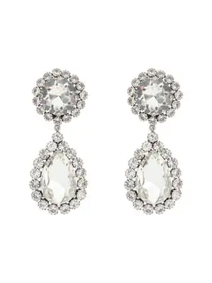 Alessandra Rich Chandelier Crystal Earrings - One-color