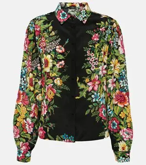 Etro Printed Silk Shirt - Multicoloured